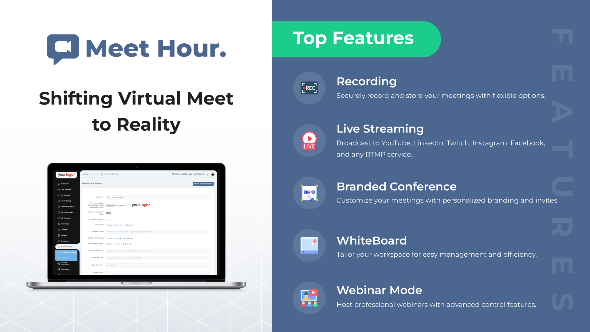 Meet Hour Video Conference App | Shifting Virtual Meet to Reality